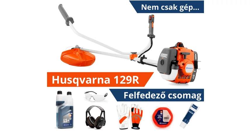 Husqvarna 129R fűkasza - Felfedező csomag - Fűkaszák, bozótvágók